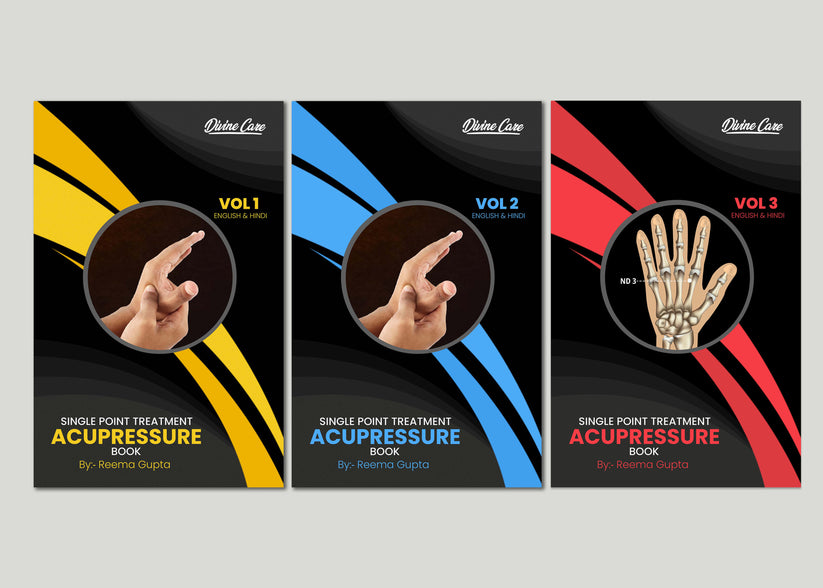 Acupressure Book (VOL 1+2+3) – Divine Care
